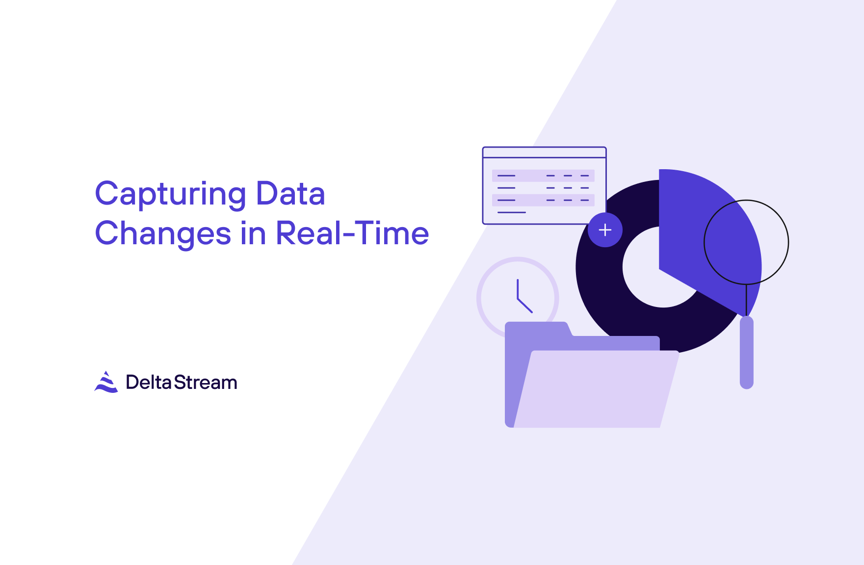 Capturing Data Changes in Real-Time | DeltaStream Capturing Data Changes in Real-Time | DeltaStream