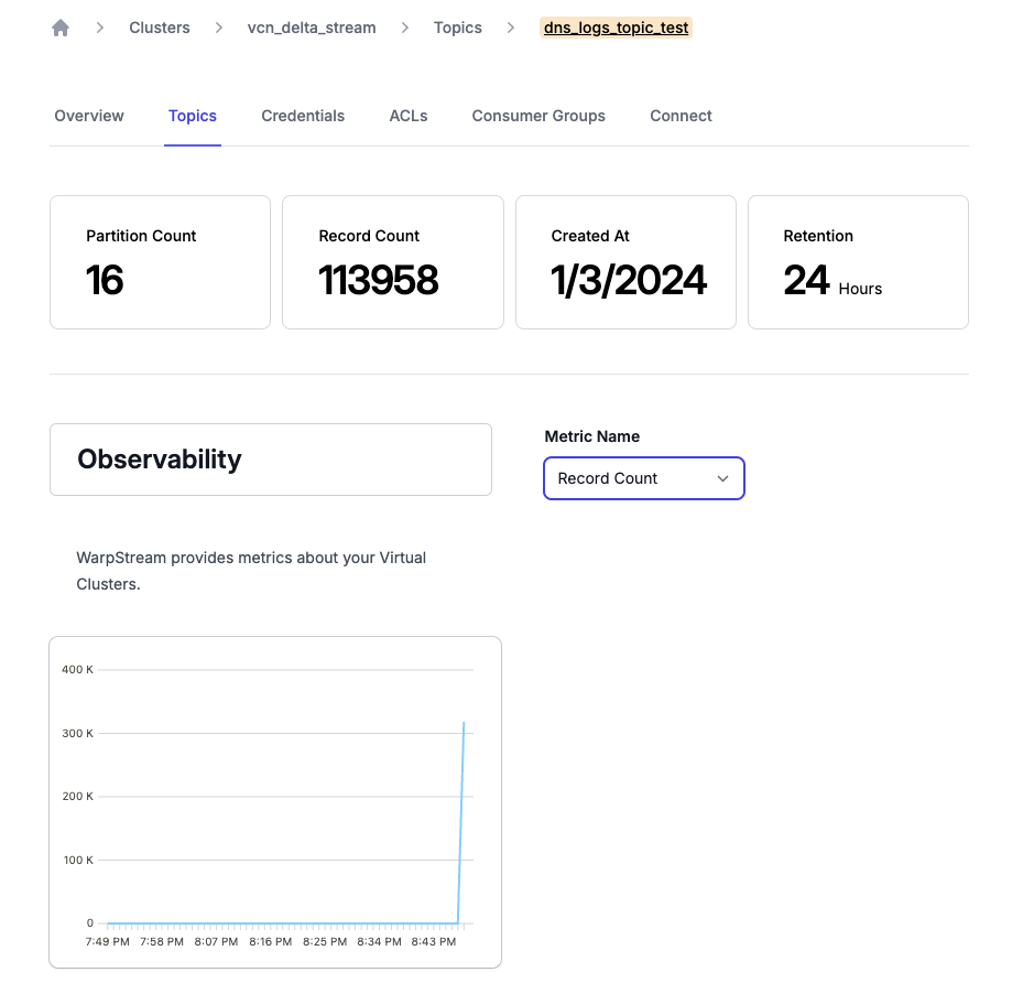 Processing Streaming Data with WarpStream & DeltaStream - DeltaStream